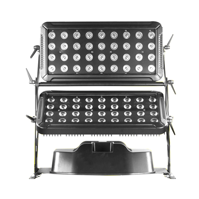 72*10W RGBW 4in1 LED dual head flood light - Guangzhou Gesida Light ...