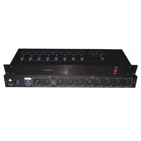 8 channel DMX signal amplifier - Guangzhou Gesida Light Equipment Co.,Ltd.
